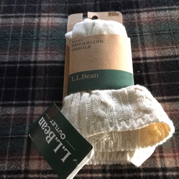 L.L. Bean | Accessories | Llbean Wellie Warmers Cable Boot Liners ...